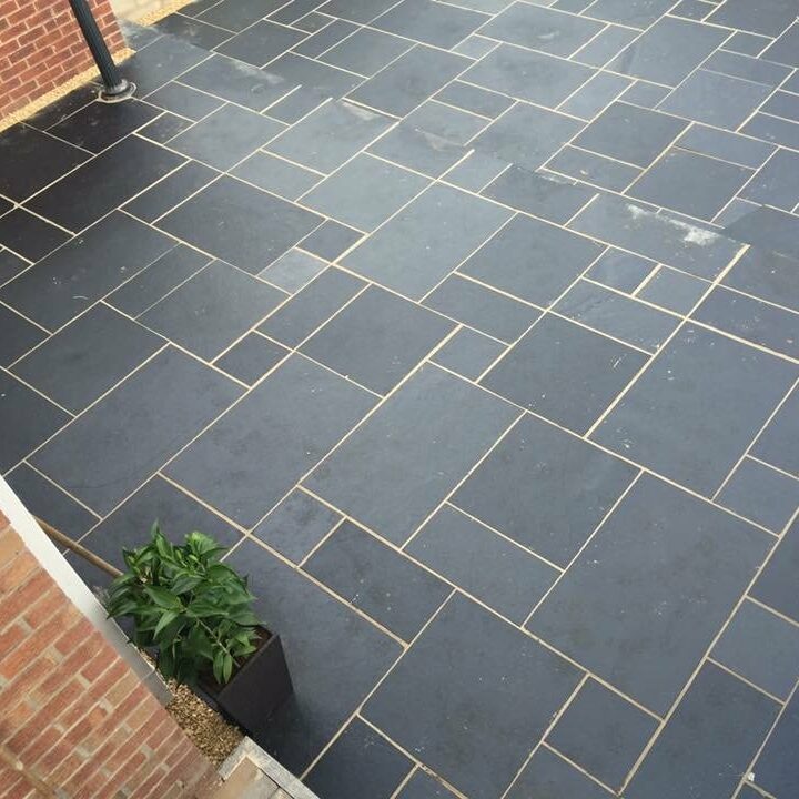 BLACK PATIO SLABS | JUNO STONE PAVING (OPC) PRIVATE LIMITED